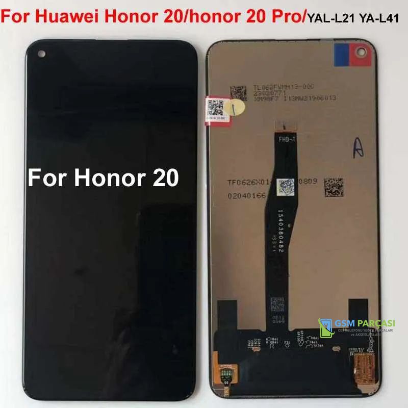 HONOR 20 LCD EKRAN SİYAH